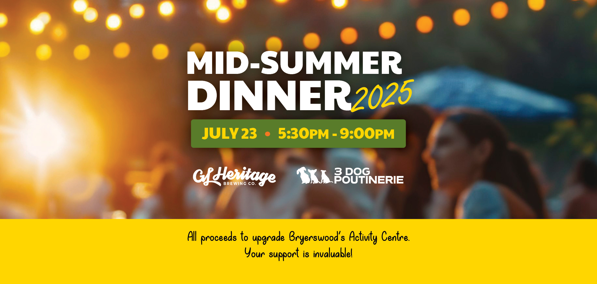 Mid-Summer Dinner 2025 - Bryerswood Youth Camp Optimist Club